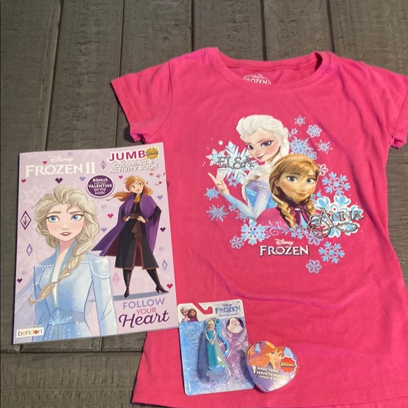 Frozen | Shirts & Tops | Disney Frozen Tshirt 3 Items | Poshmark
